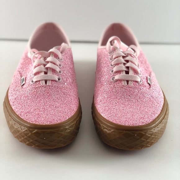 Vans | Shoes | Vans Authentic Ice Cream Glitter Pink Shoes | Poshmark
